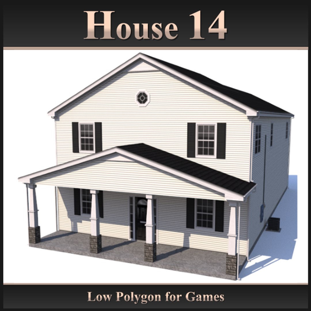 House 14 3d Dxf