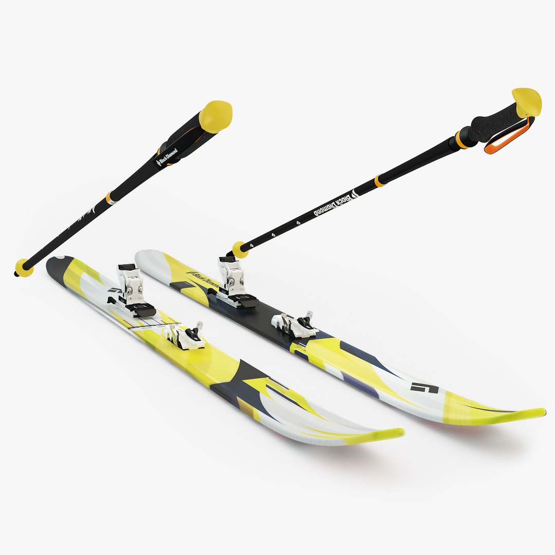 3d Ski Diamond Model