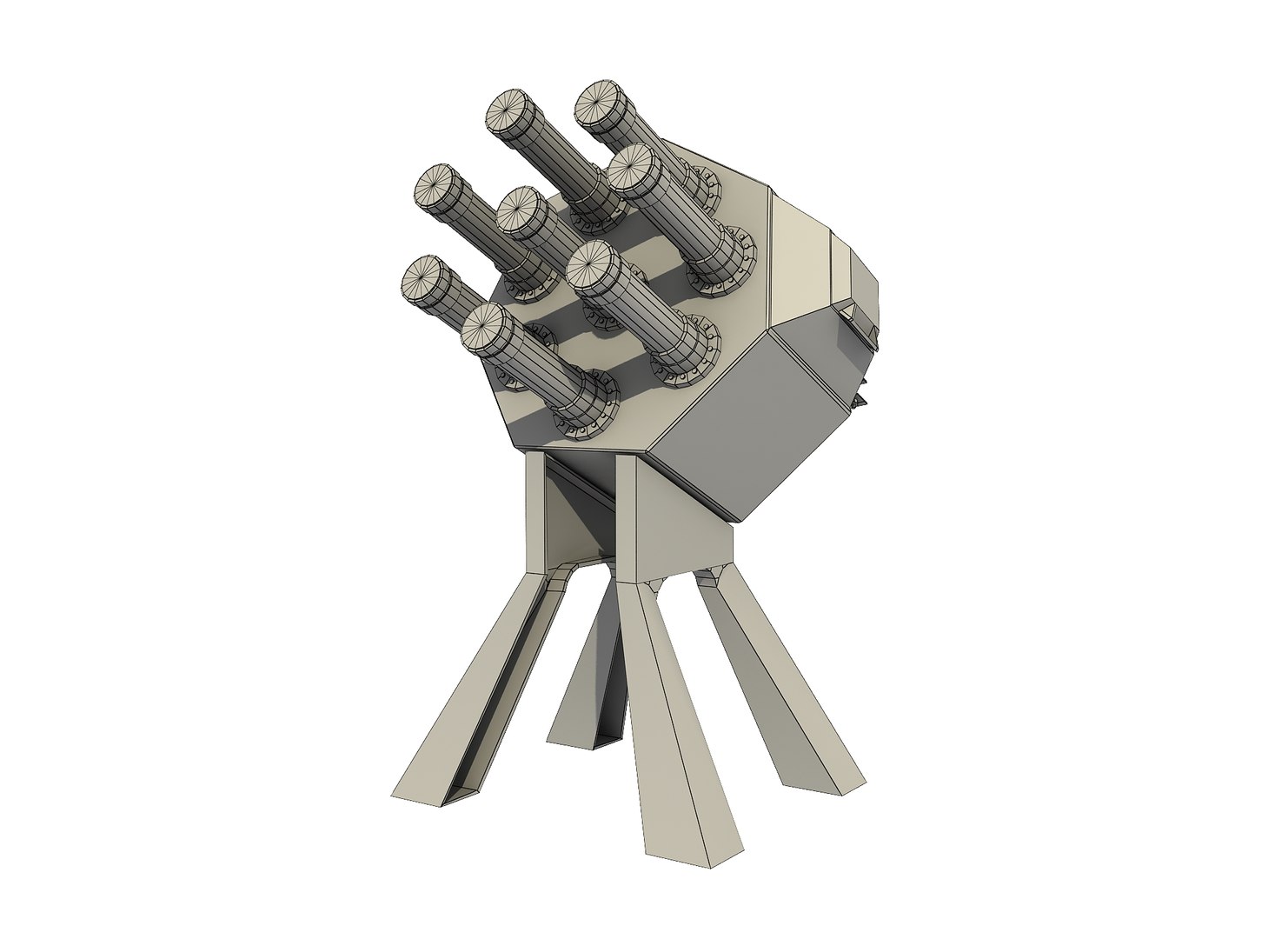 Torpedo Countermeasures 3D Model - TurboSquid 1356683