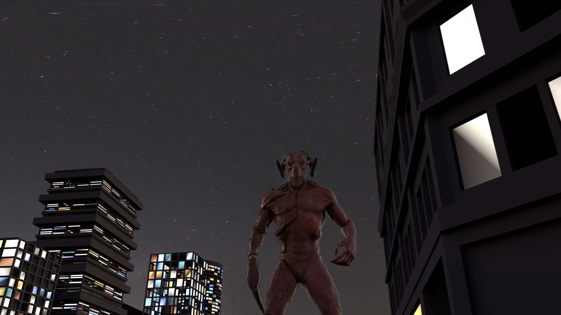 3D Model Demon Creature Rigged - TurboSquid 2116788