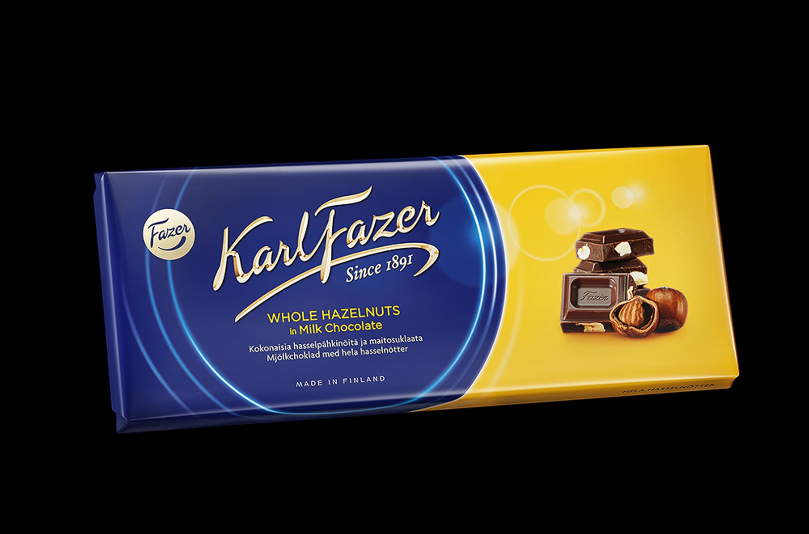 3d model karl fazer chocolate bar