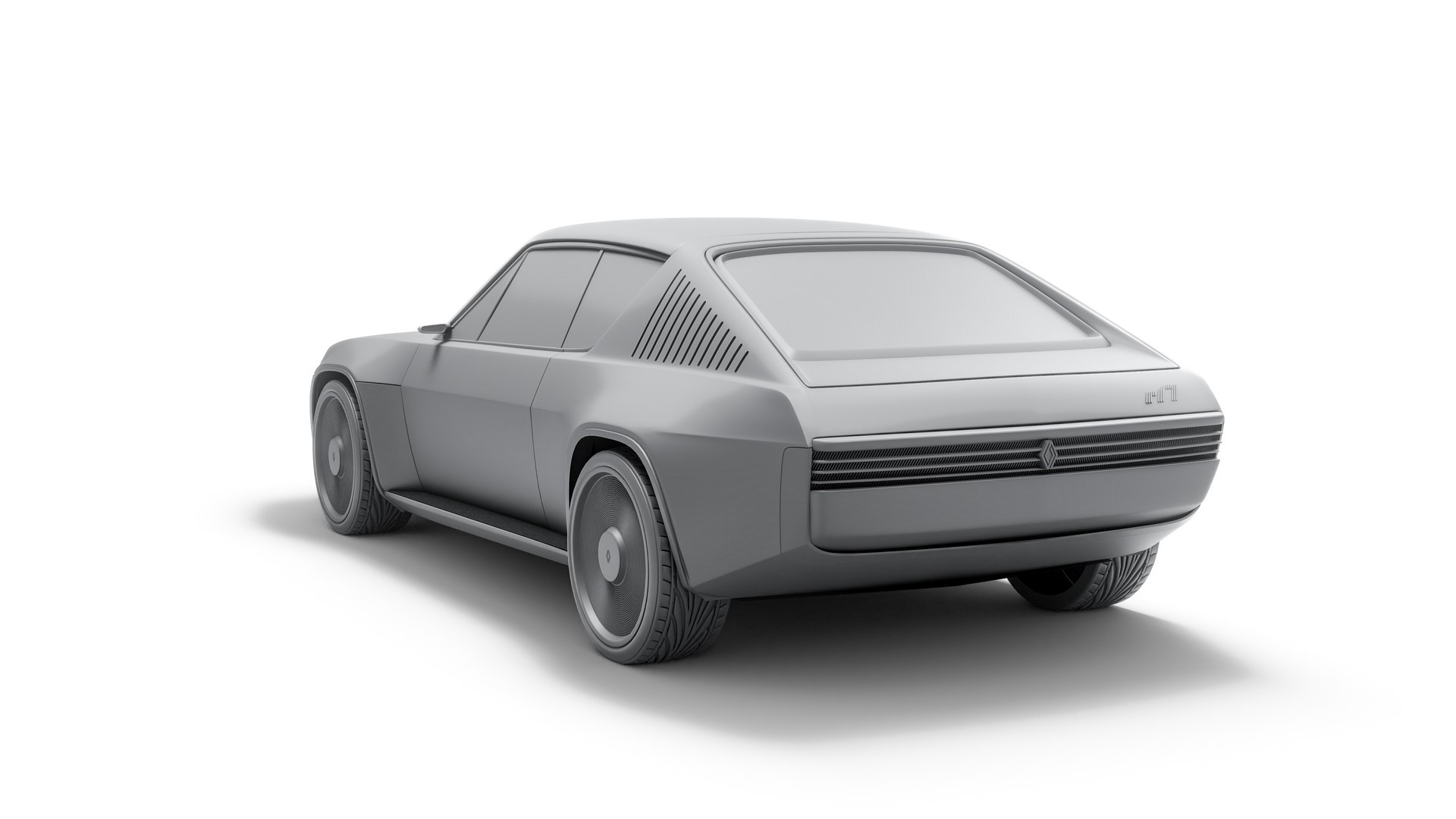 2025 Renault R17 Electric Restomod 3D Model - TurboSquid 2290191