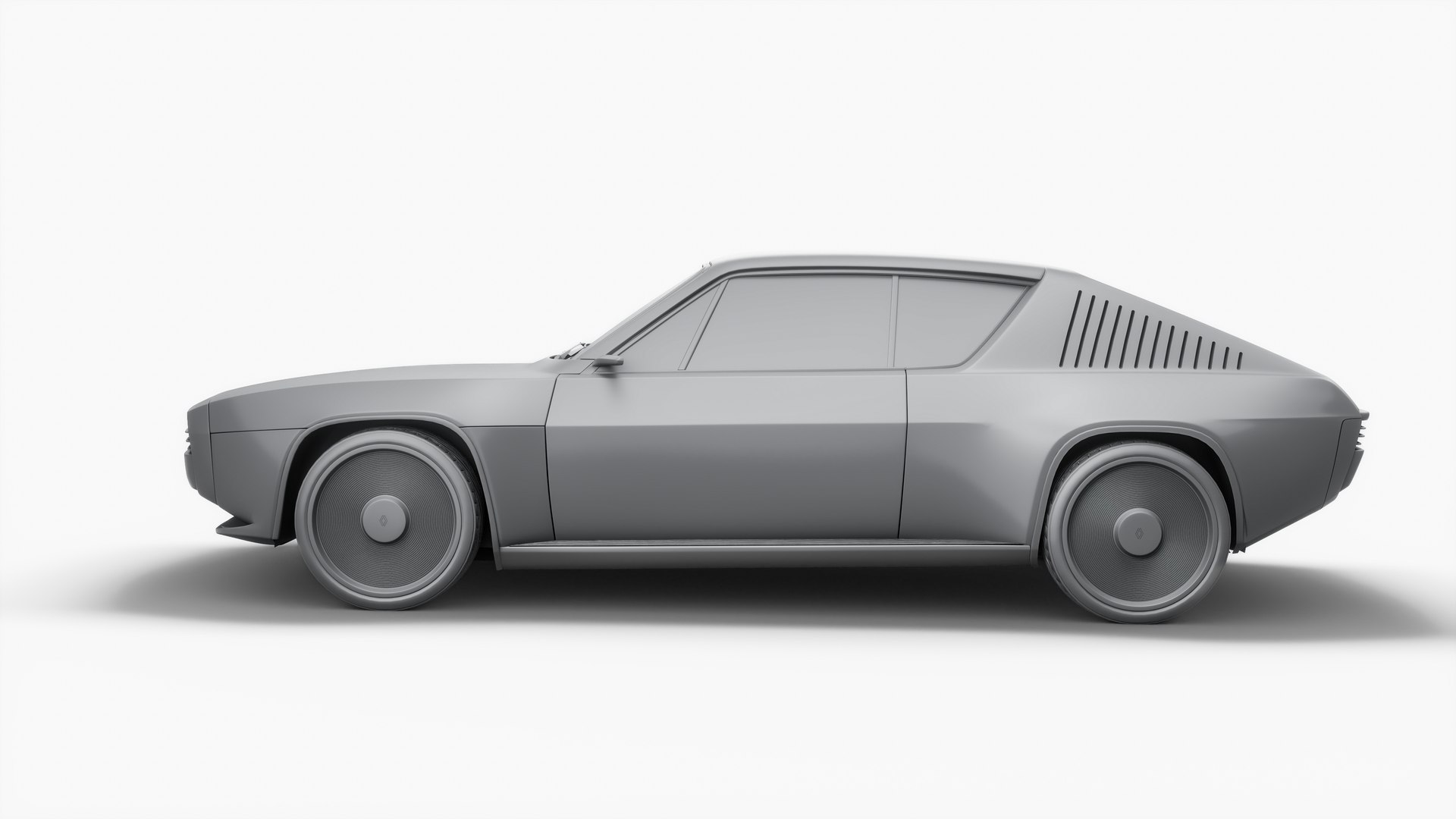 2025 Renault R17 Electric Restomod 3D Model - TurboSquid 2290191