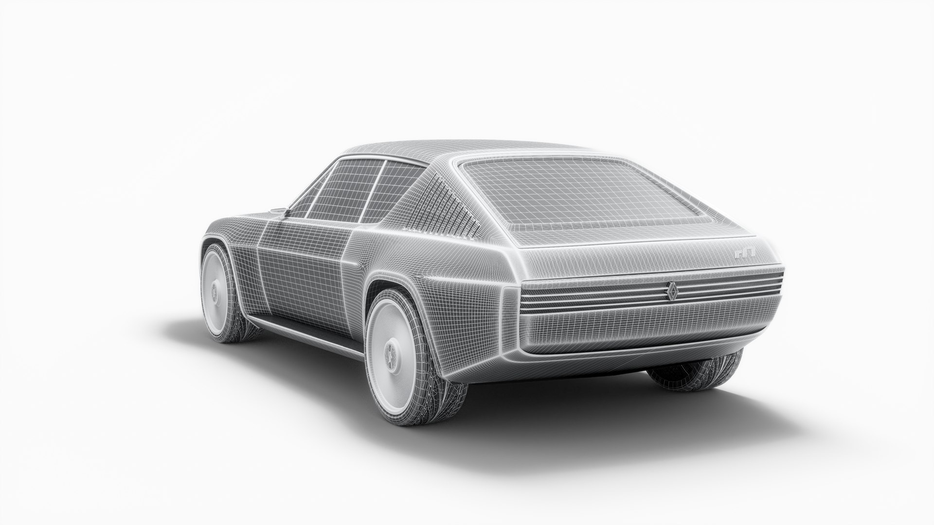 2025 Renault R17 Electric Restomod 3D Model - TurboSquid 2290191