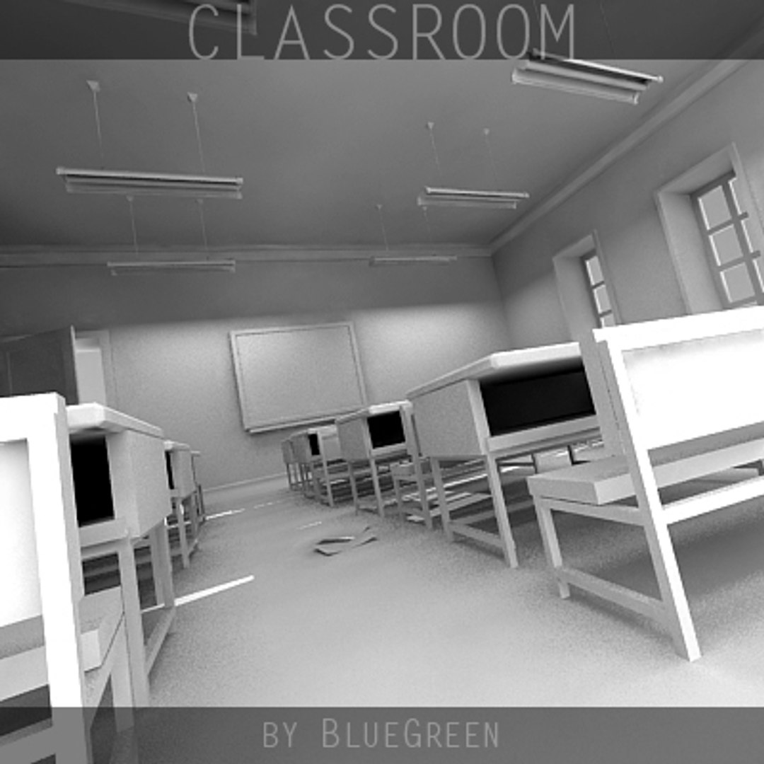 3d Model Old Classroom