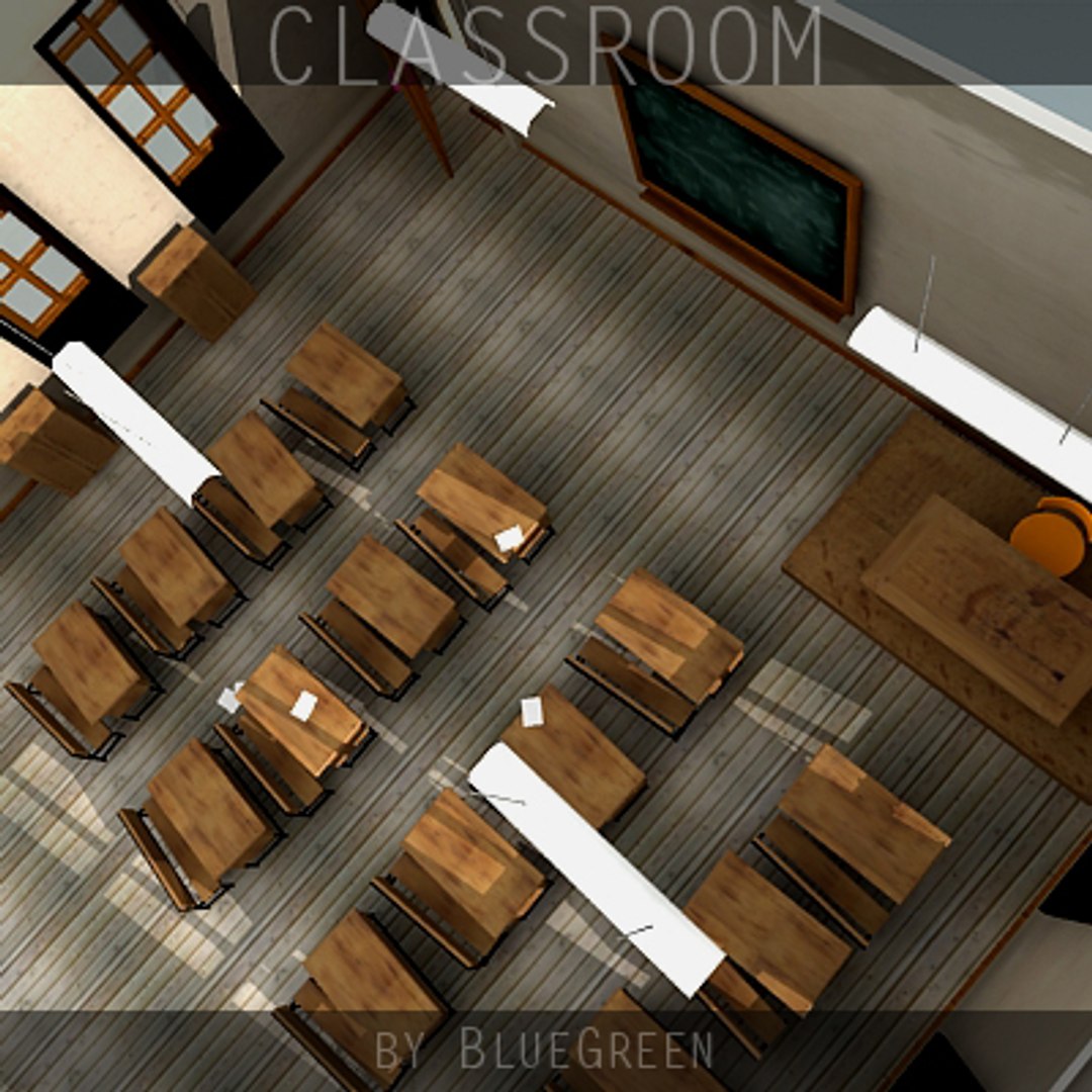 3d Model Old Classroom