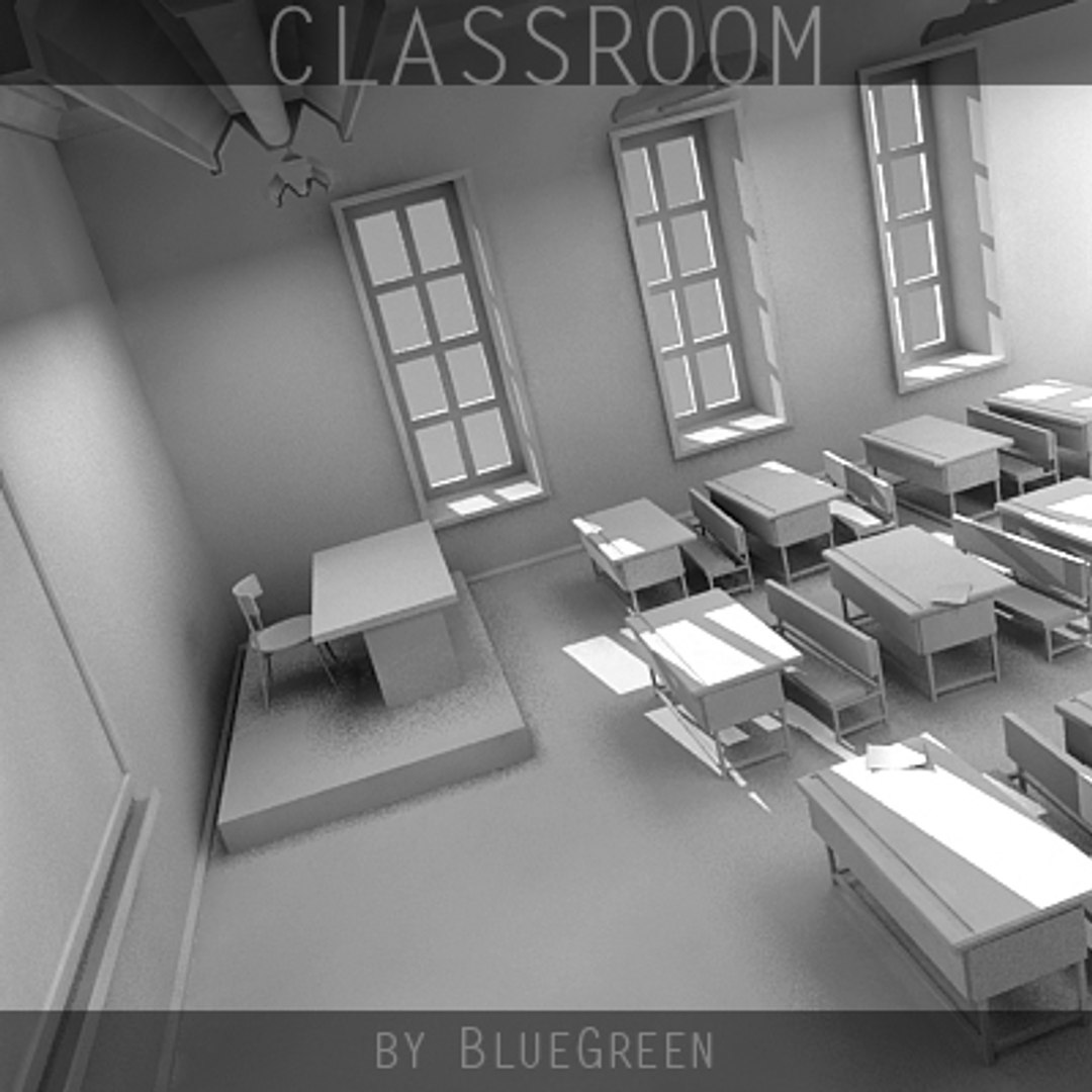 3d Model Old Classroom