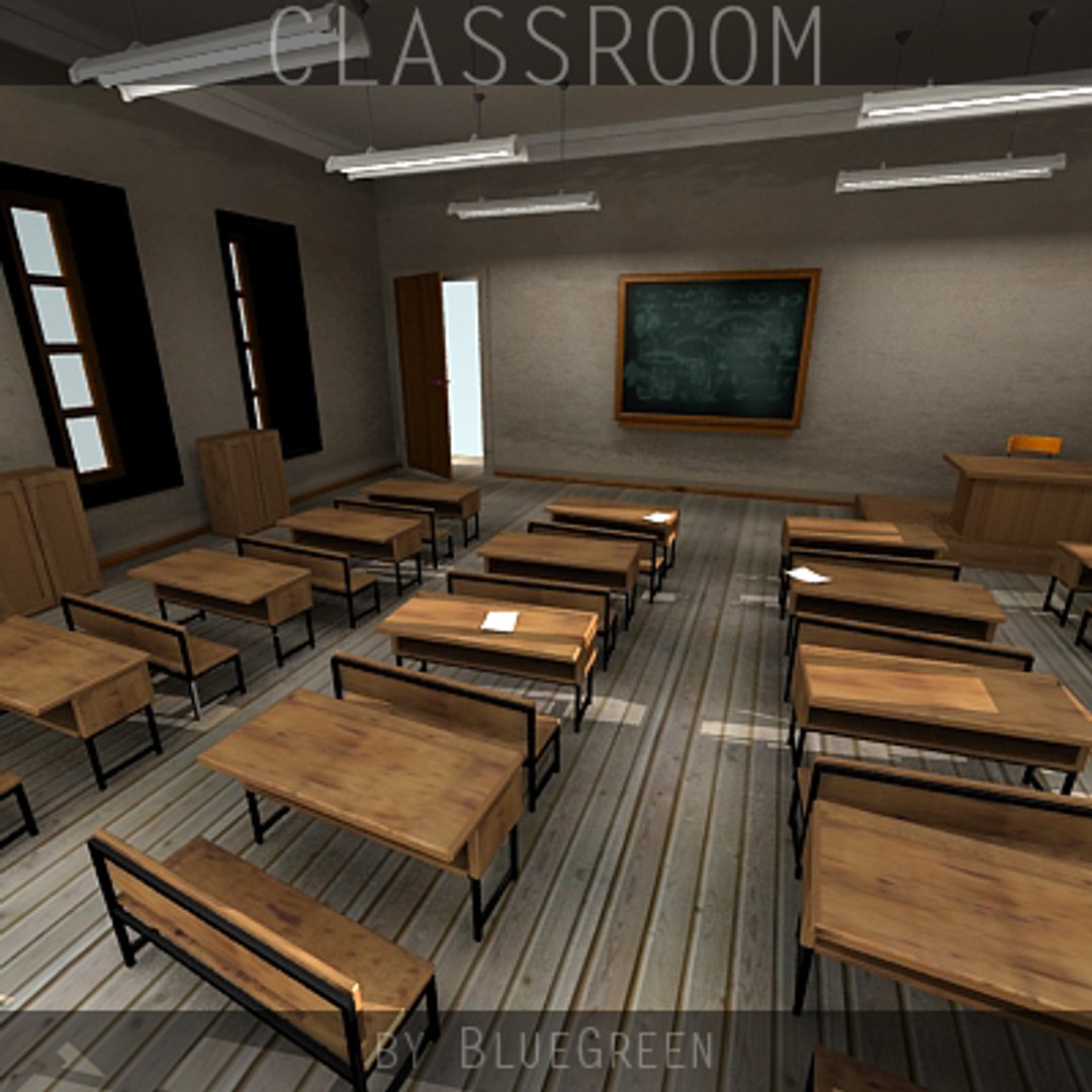 3d Model Old Classroom