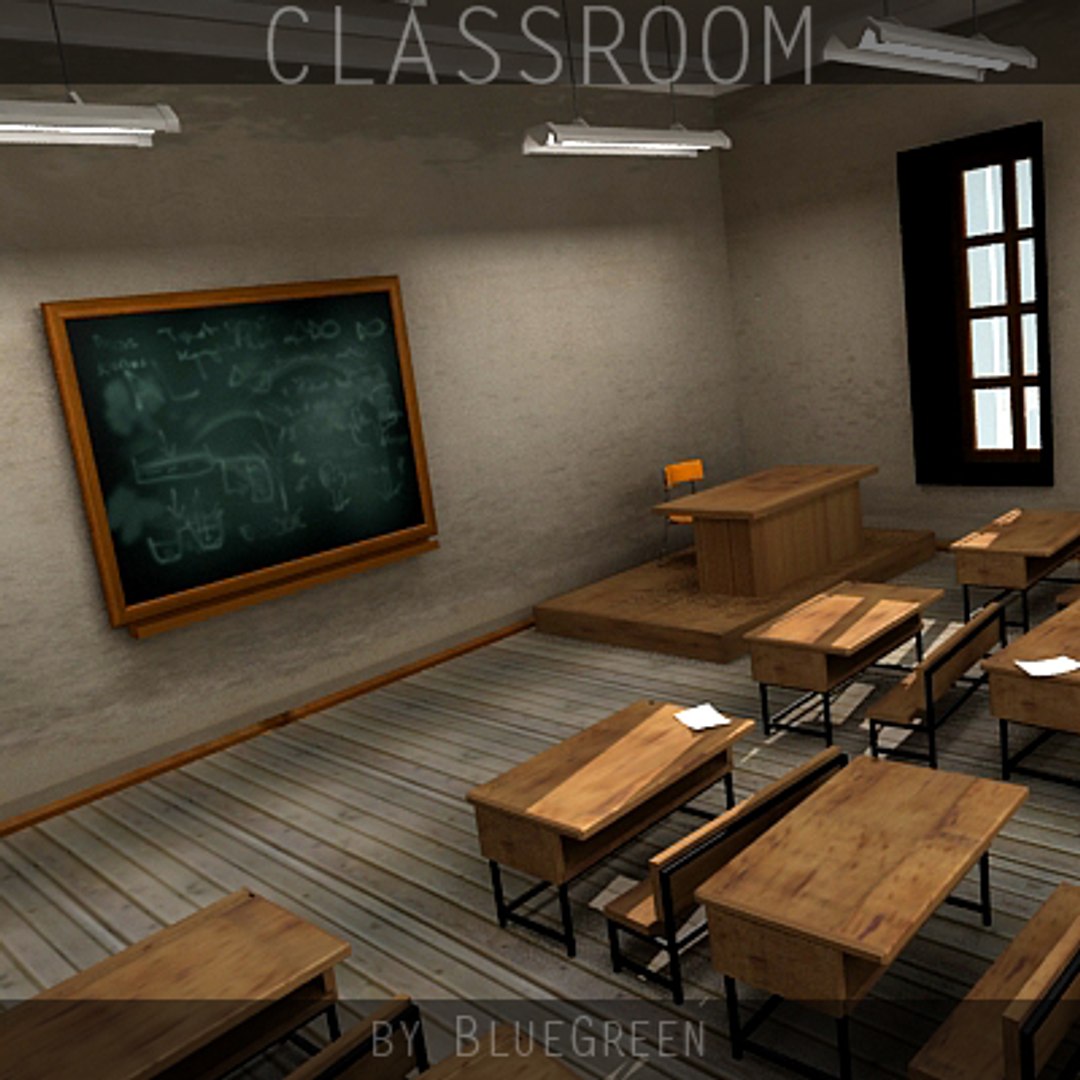 3d Model Old Classroom