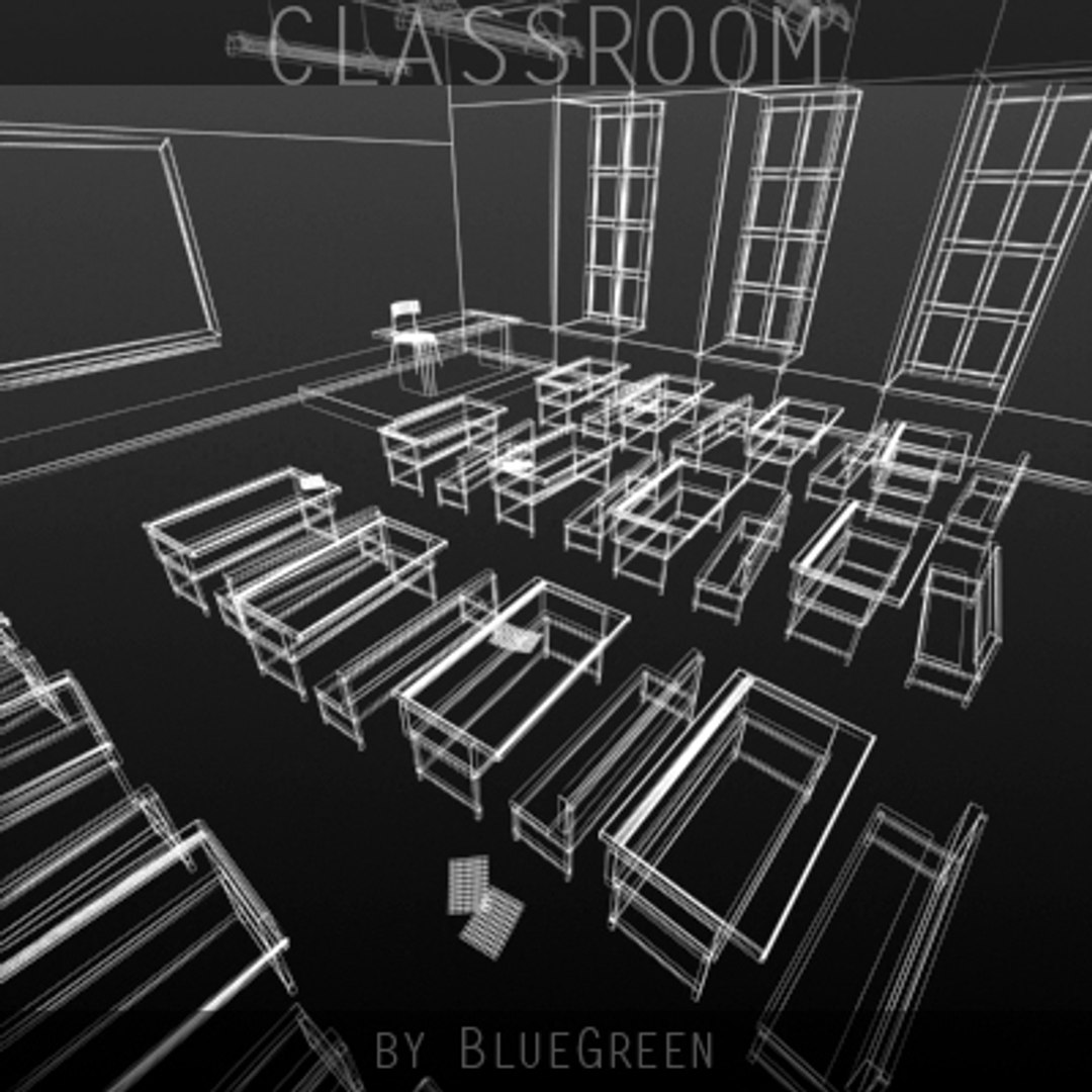 3d Model Old Classroom