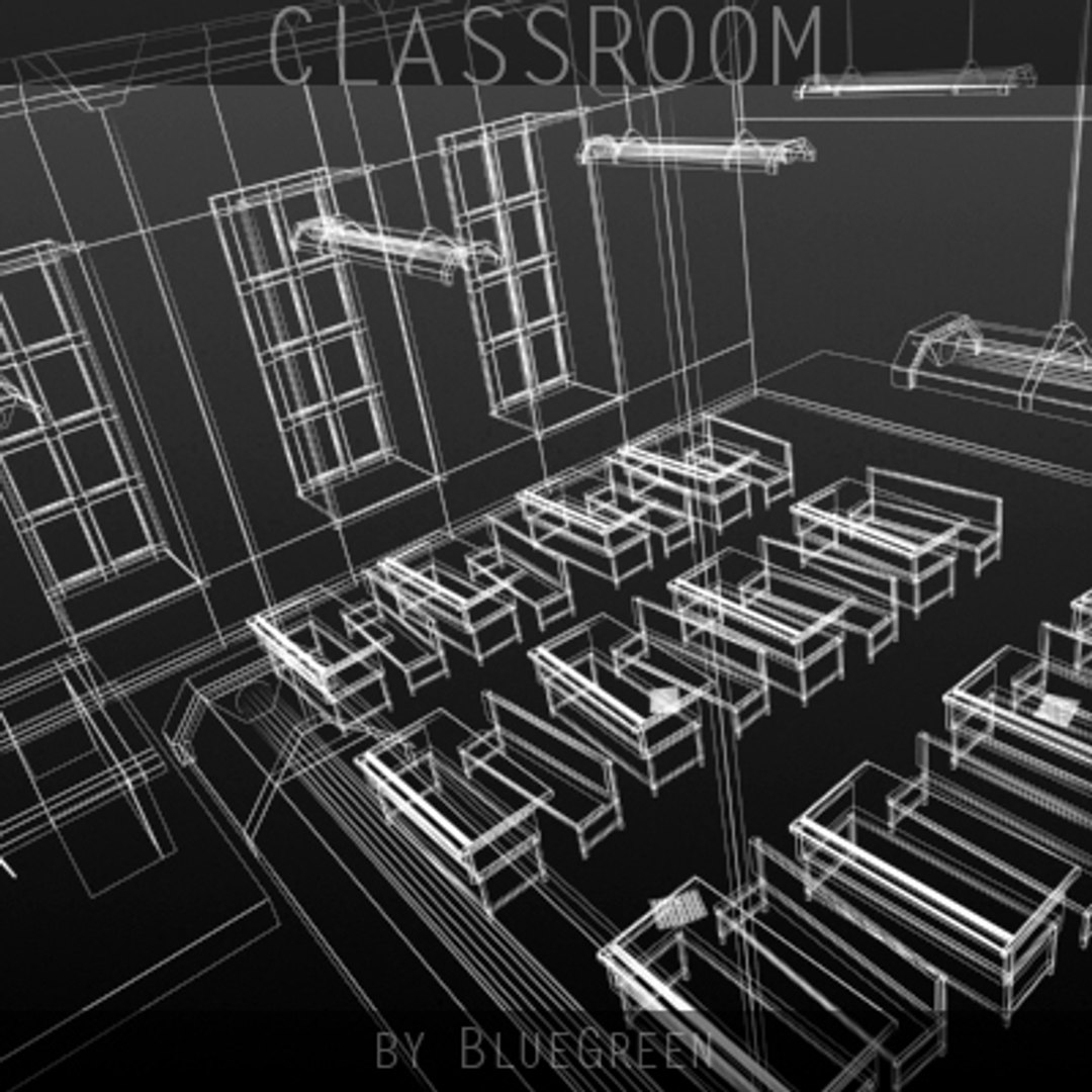 3d Model Old Classroom