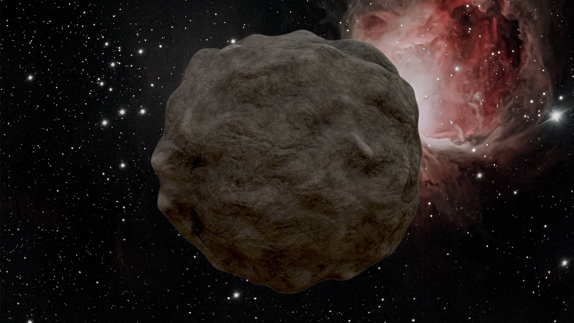 3D Model Space Rock - TurboSquid 2337434
