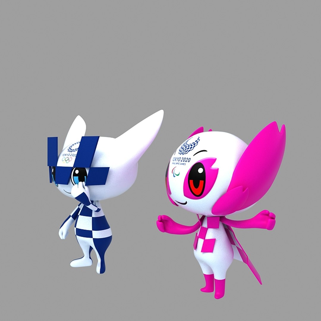 Tokyo 2020 Games Mascot Model - TurboSquid 1543018