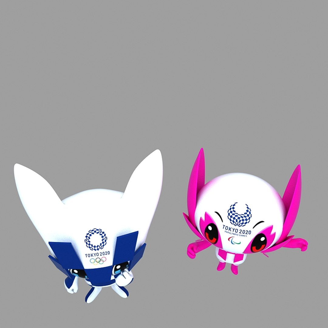 Tokyo 2020 Games Mascot Model - TurboSquid 1543018