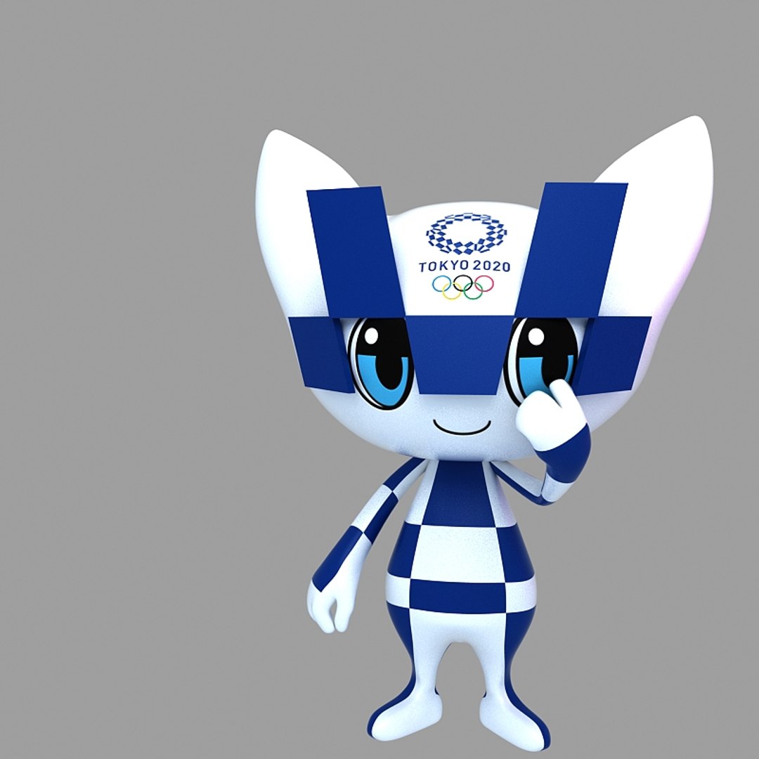 Tokyo 2020 Games Mascot Model - TurboSquid 1543018