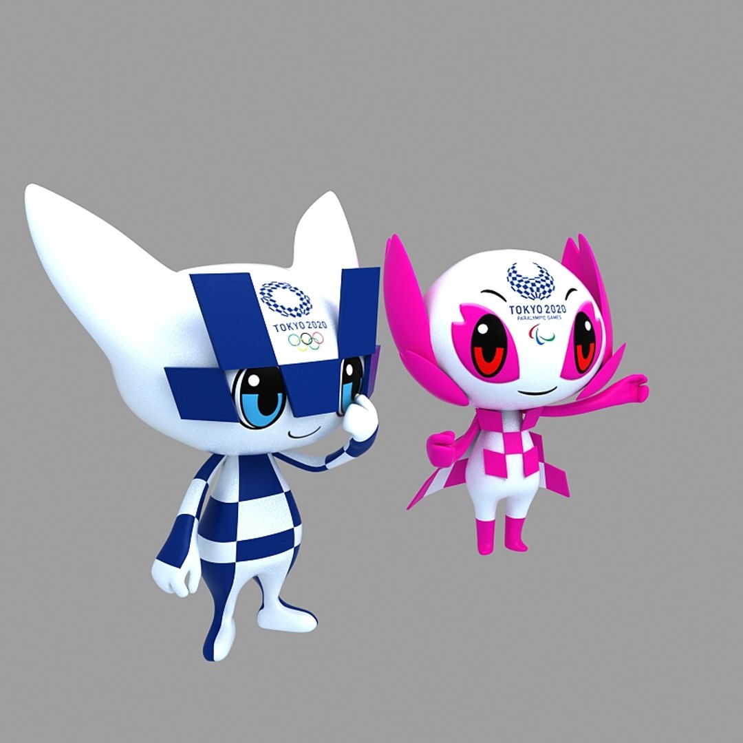 Tokyo 2020 Games Mascot Model - TurboSquid 1543018