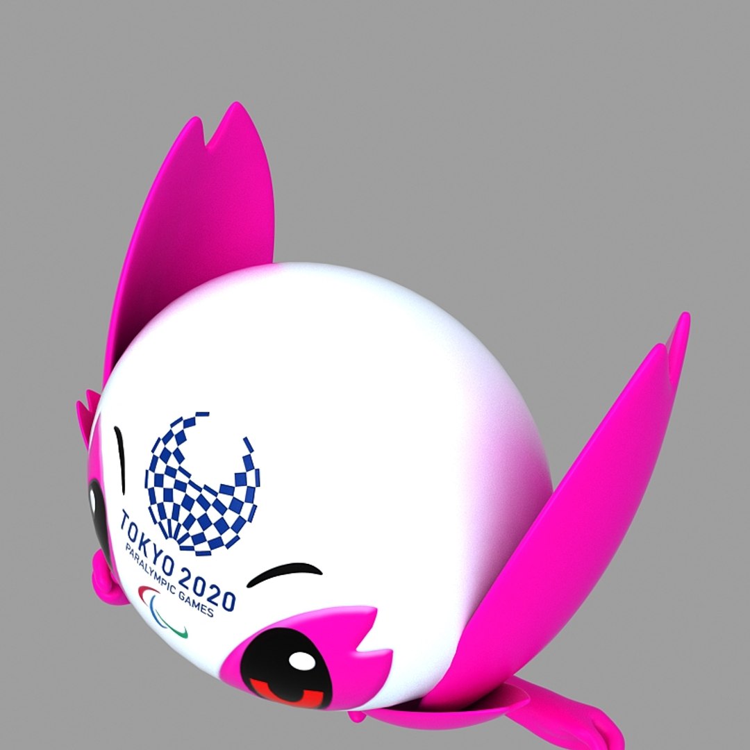 Tokyo 2020 games mascot model - TurboSquid 1543018