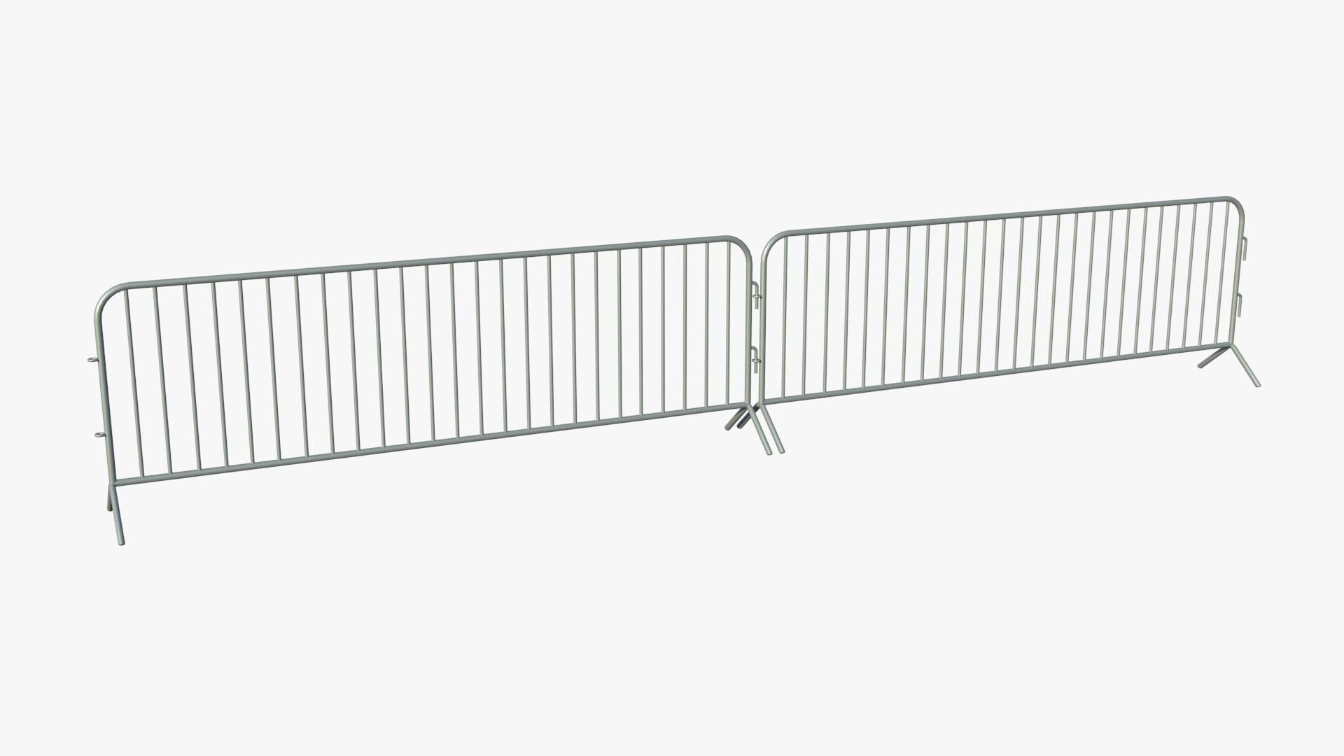 Crowd Control Barrier 3D Model - TurboSquid 1961767