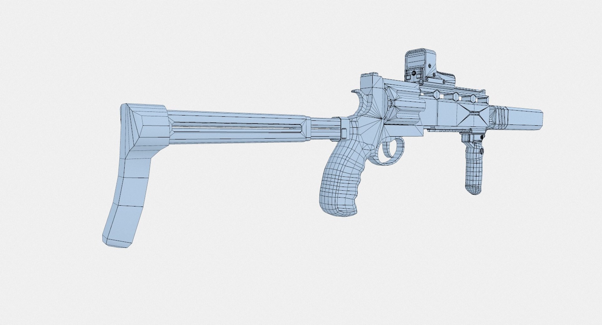 Firearm Handgun Weapon 3D Model - TurboSquid 1287112