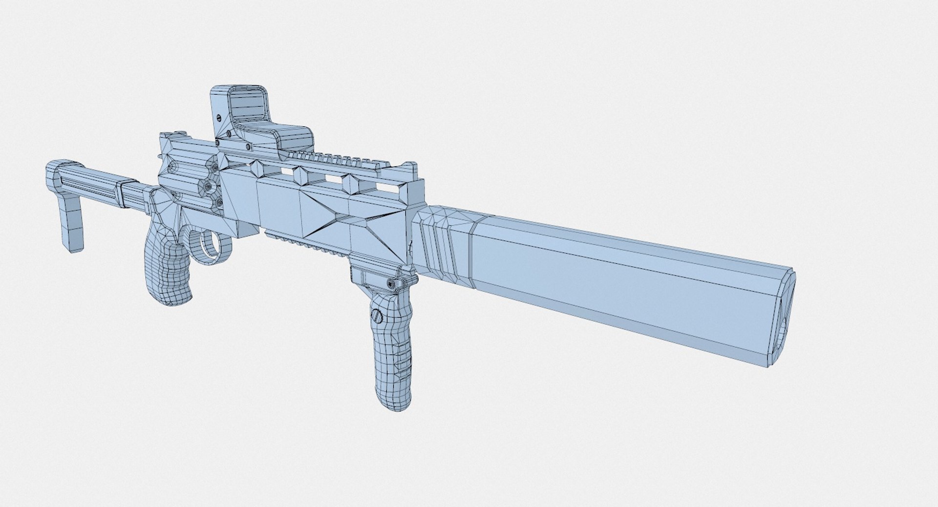 Firearm Handgun Weapon 3D Model - TurboSquid 1287112