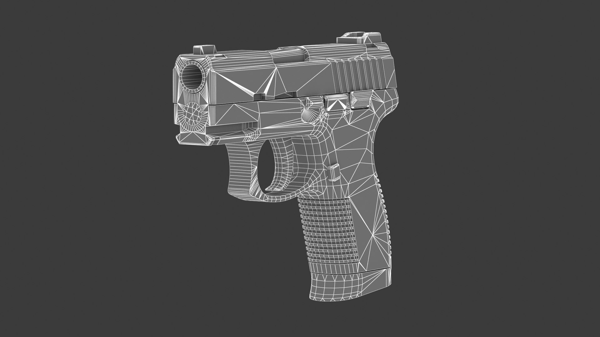 Taurus PT145 Low Poly Realistic V2 Model - TurboSquid 1902576