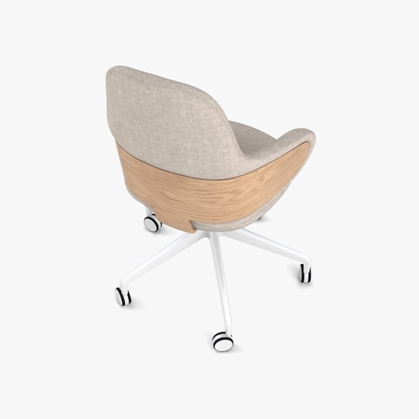 modelo 3d Silla de oficina Alki Lan - TurboSquid 1846362