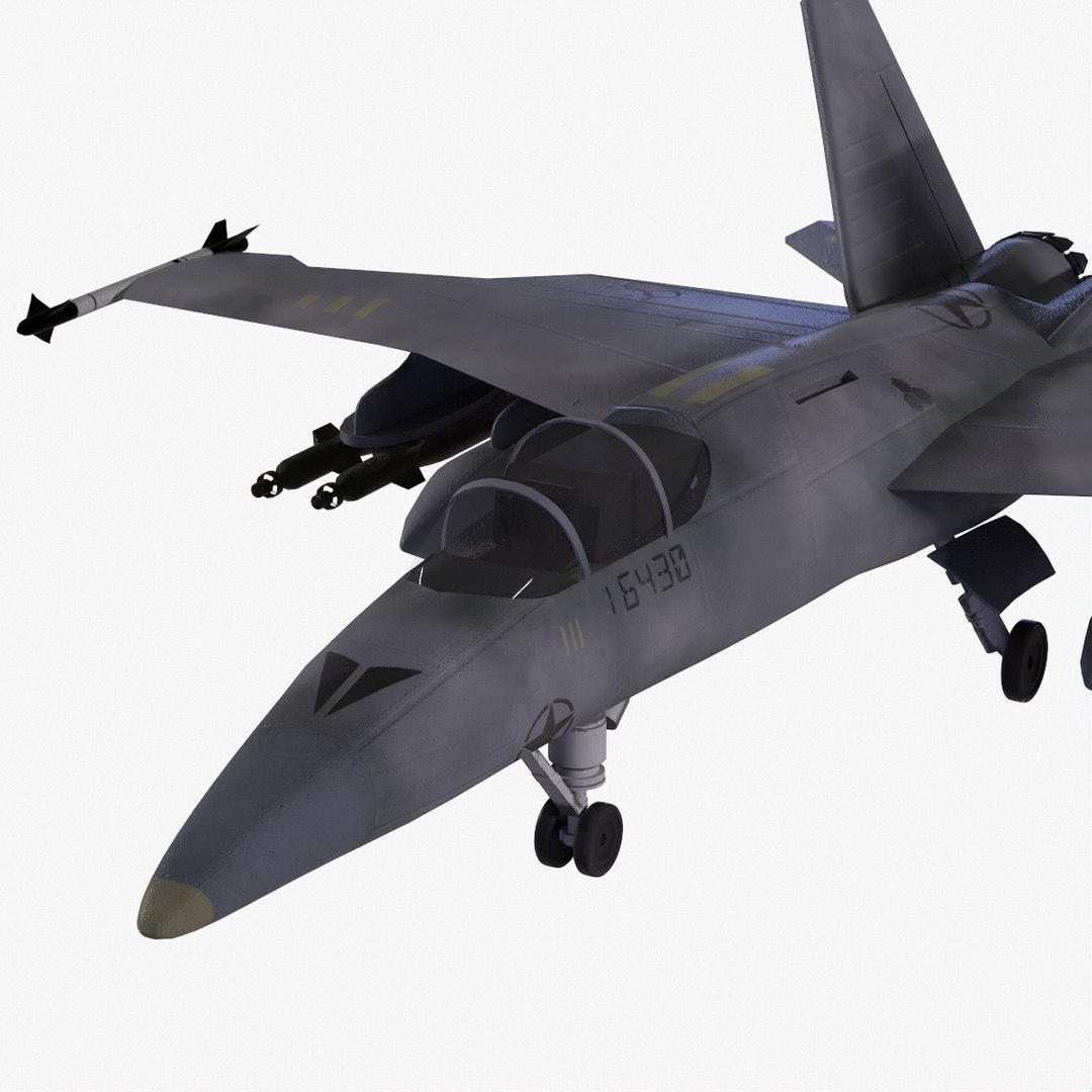 3D Game Ready Fighter Jet Model - TurboSquid 2289006