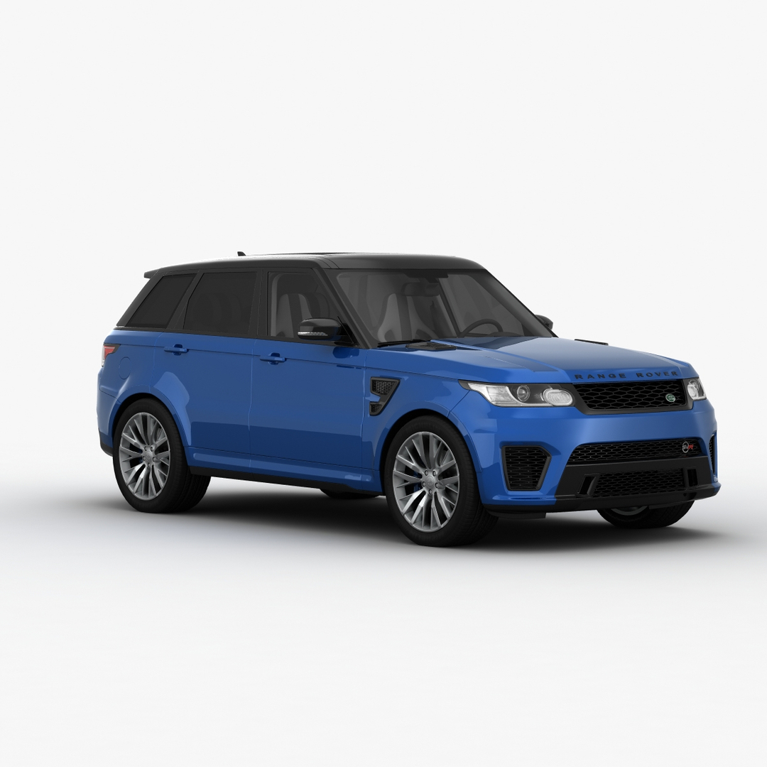 3ds max land rover range sport