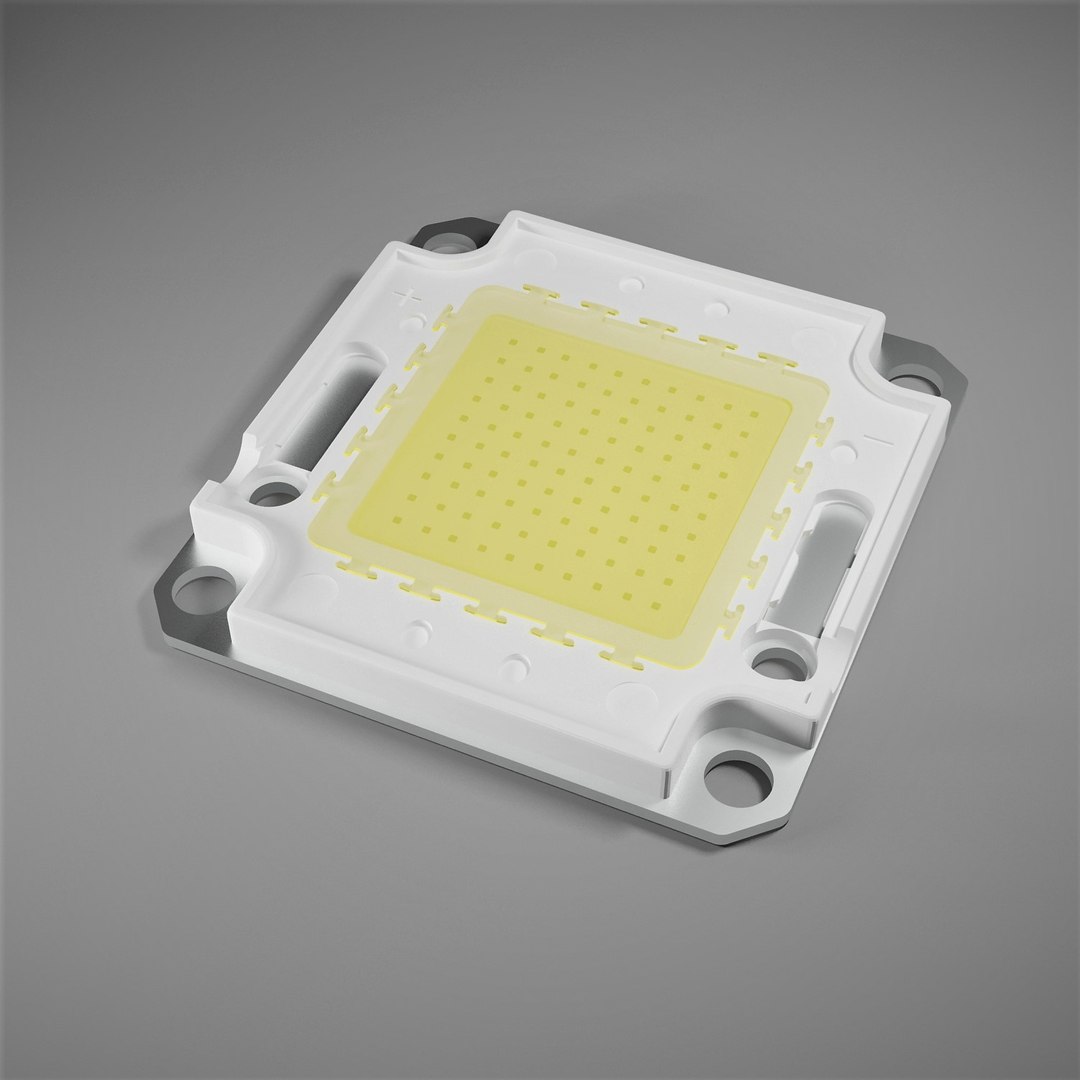 Led chip board cob 3D model - TurboSquid 1368415
