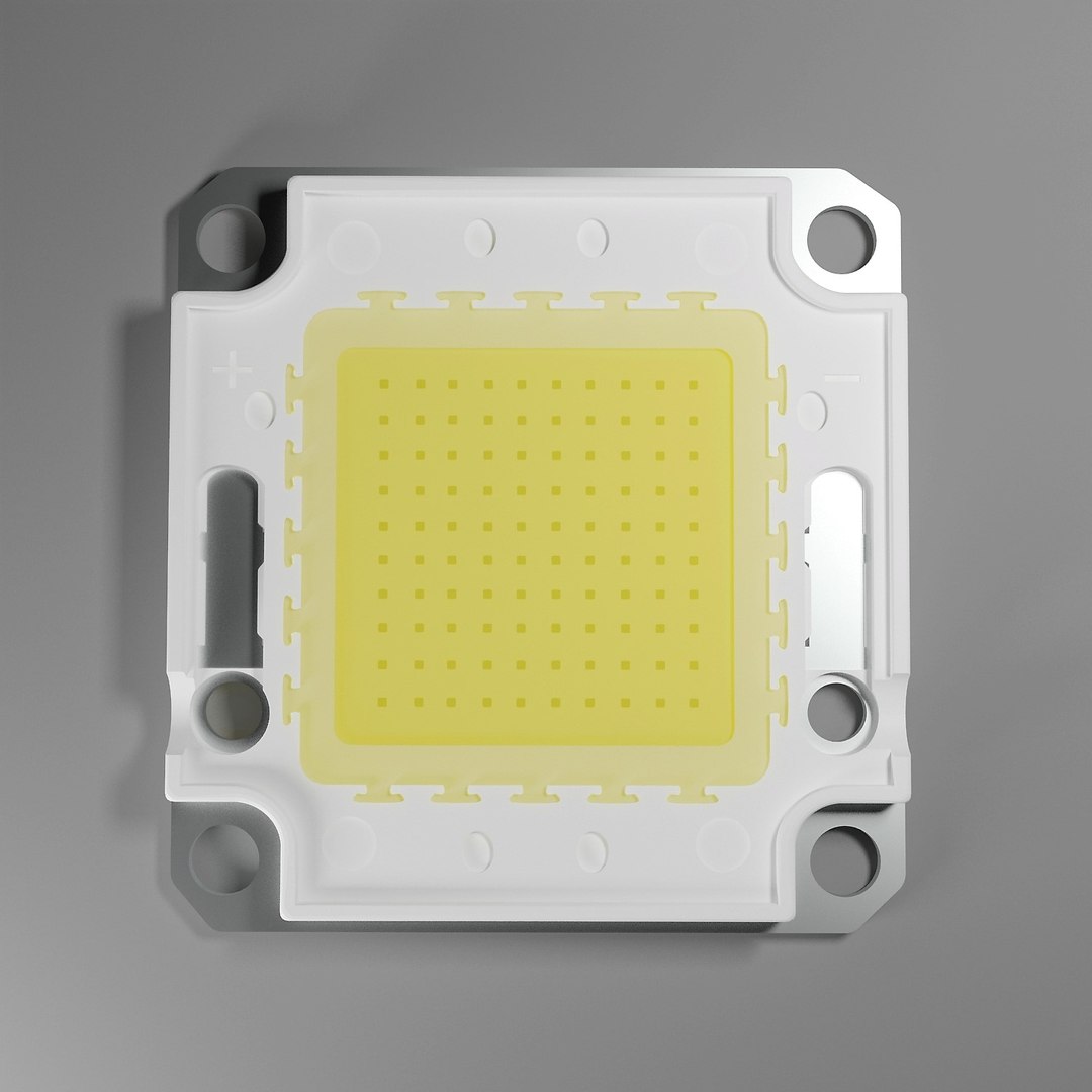 Led chip board cob 3D model - TurboSquid 1368415