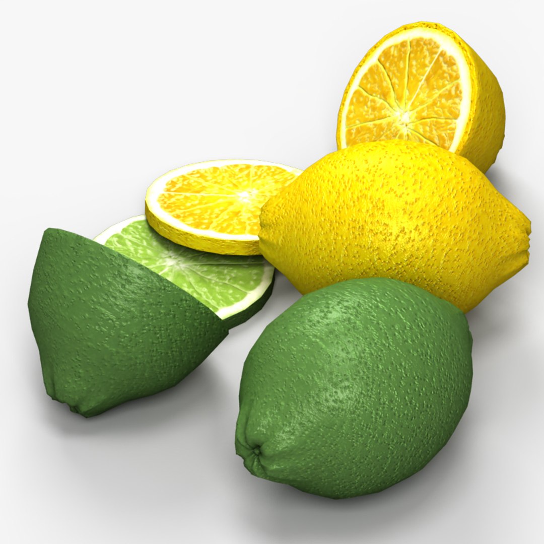 3d Lemon Lime