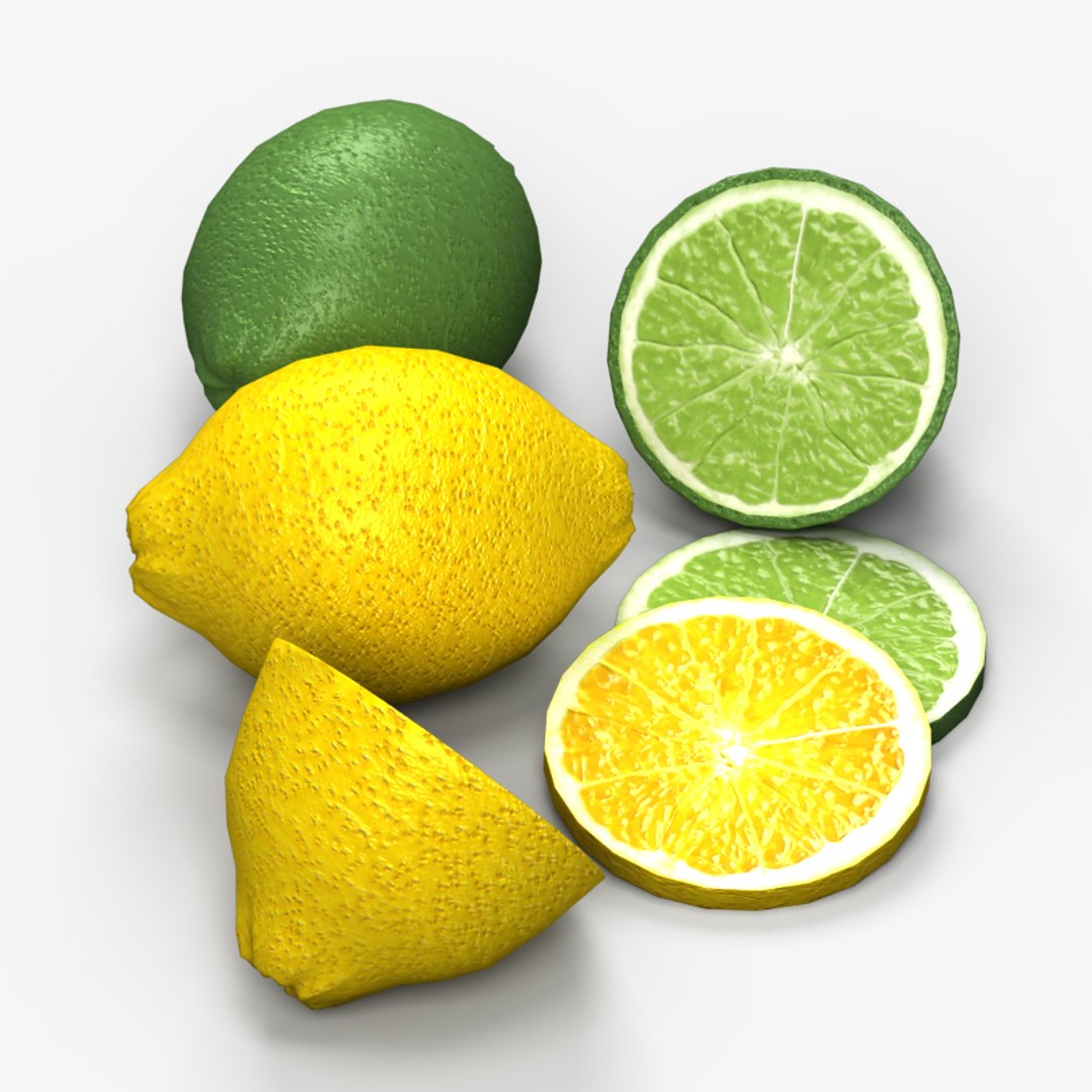 3d Lemon Lime