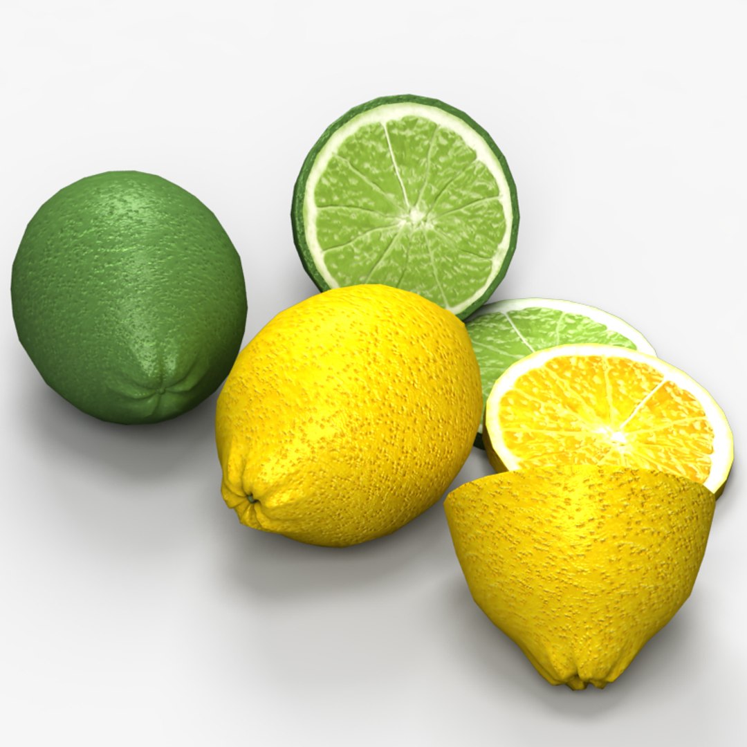 3d Lemon Lime