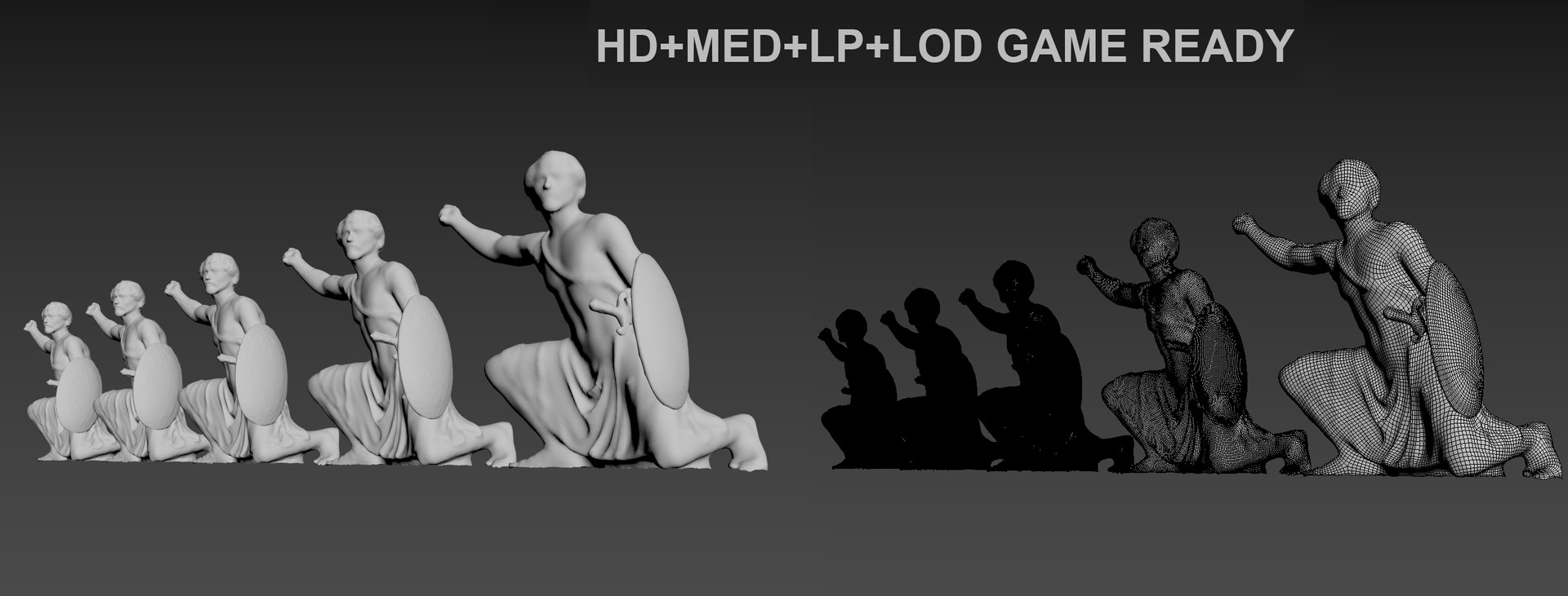 Renaissance Sculpture Masterpiece 3D Model - TurboSquid 1753350