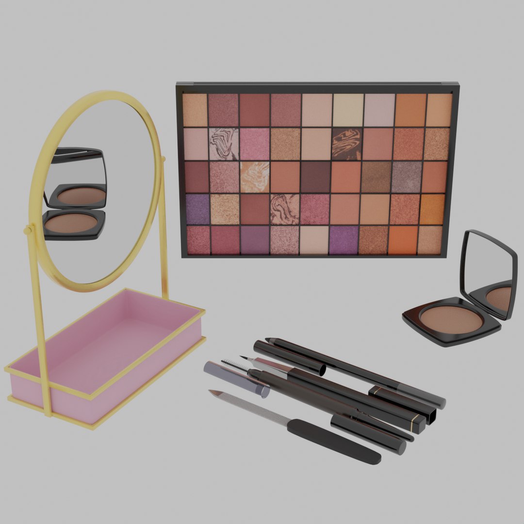 Face Makeup 3D Model 3D Model - TurboSquid 2192916