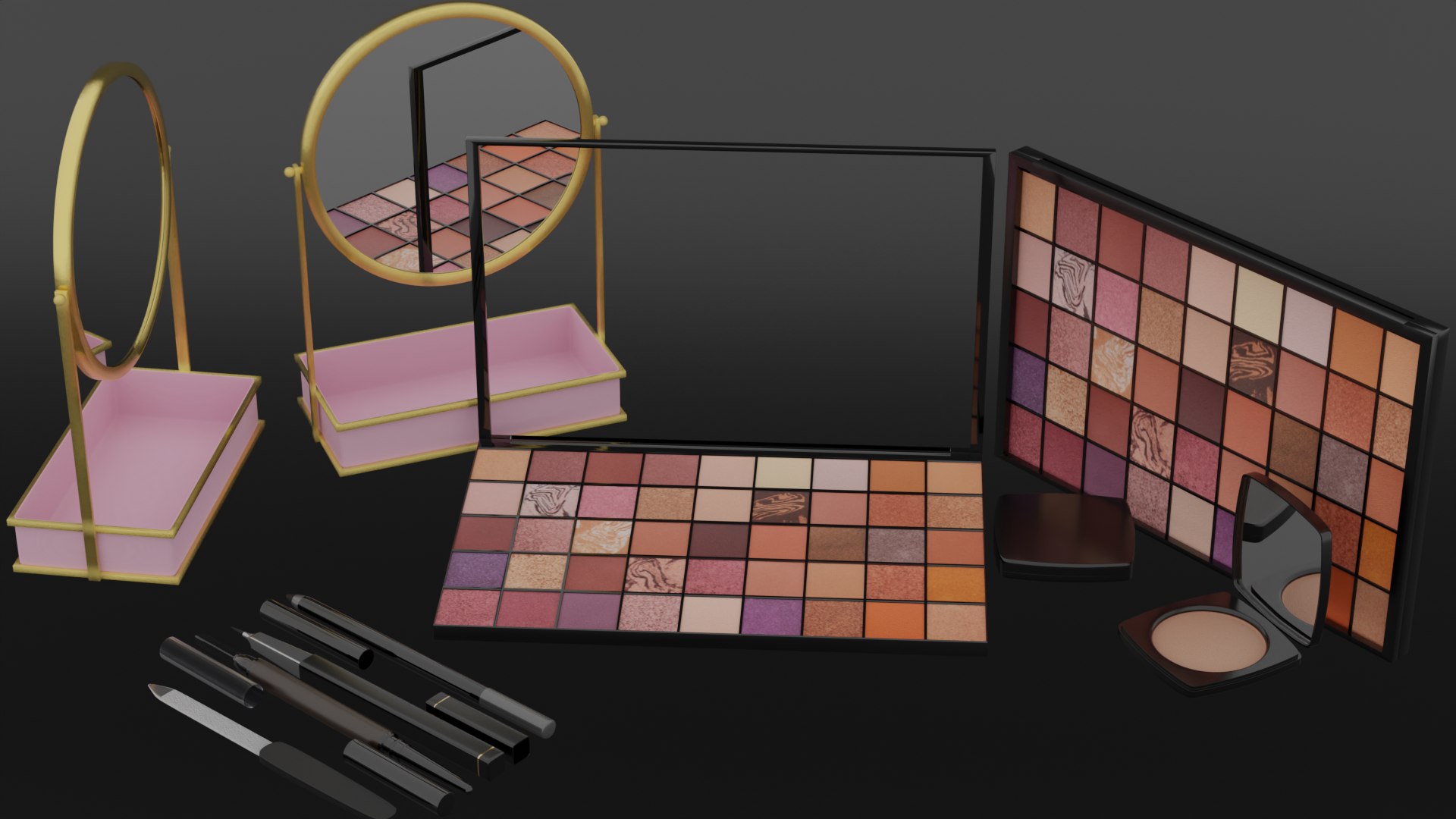 Face Makeup 3D Model 3D Model - TurboSquid 2192916