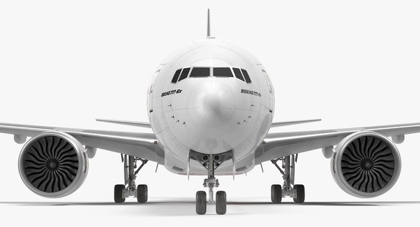 3d model boeing emirates airlines