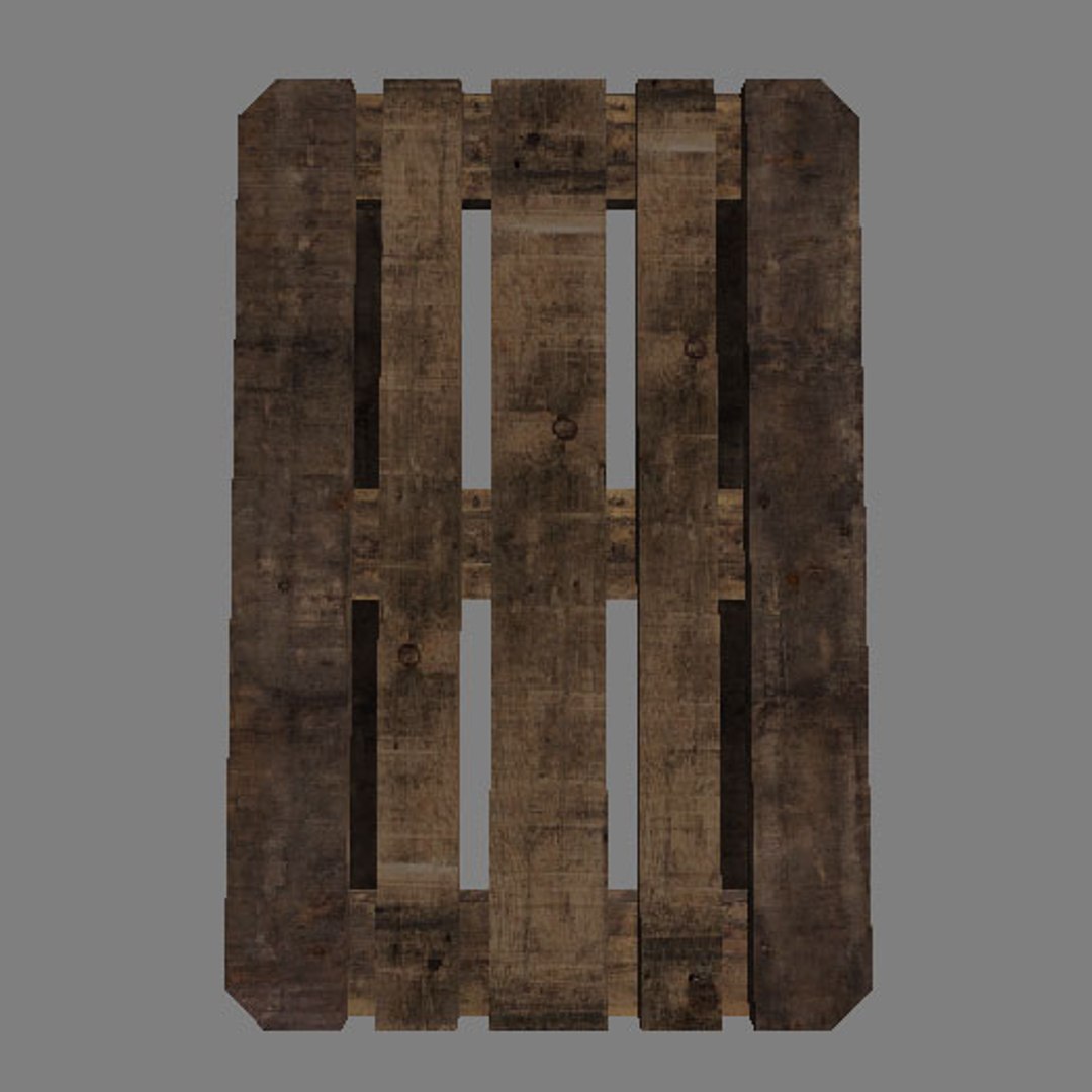 Free Wooden Pallet 3d Model
