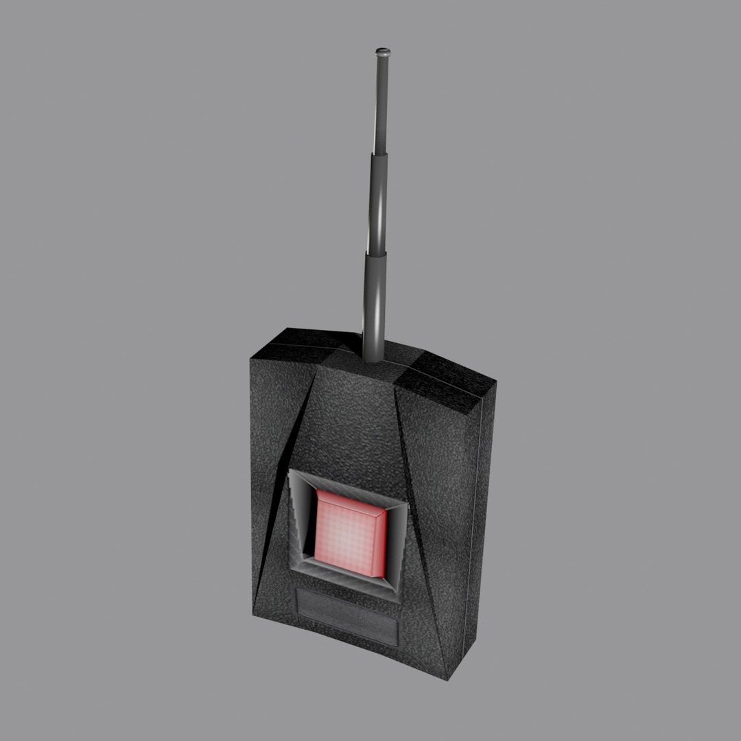 3d remote control model