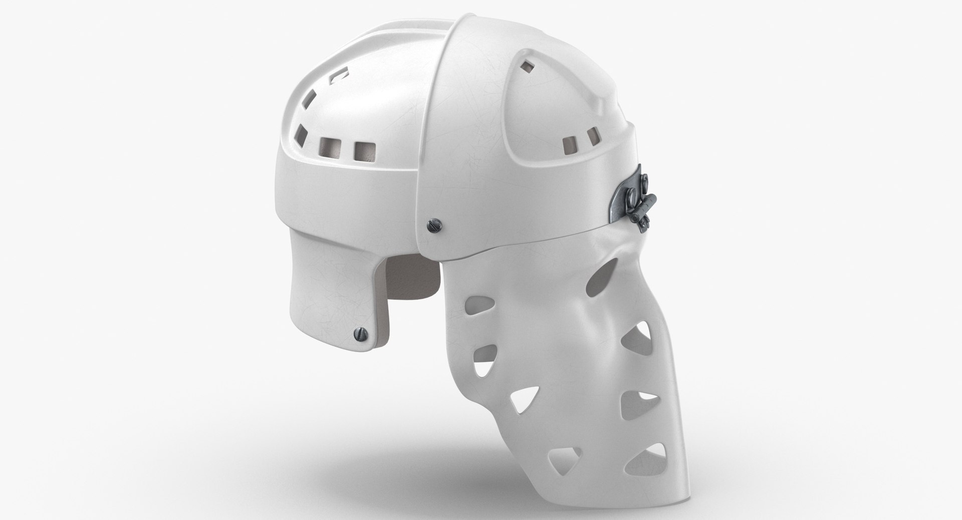 Mike liut goalie mask 3D - TurboSquid 1529469