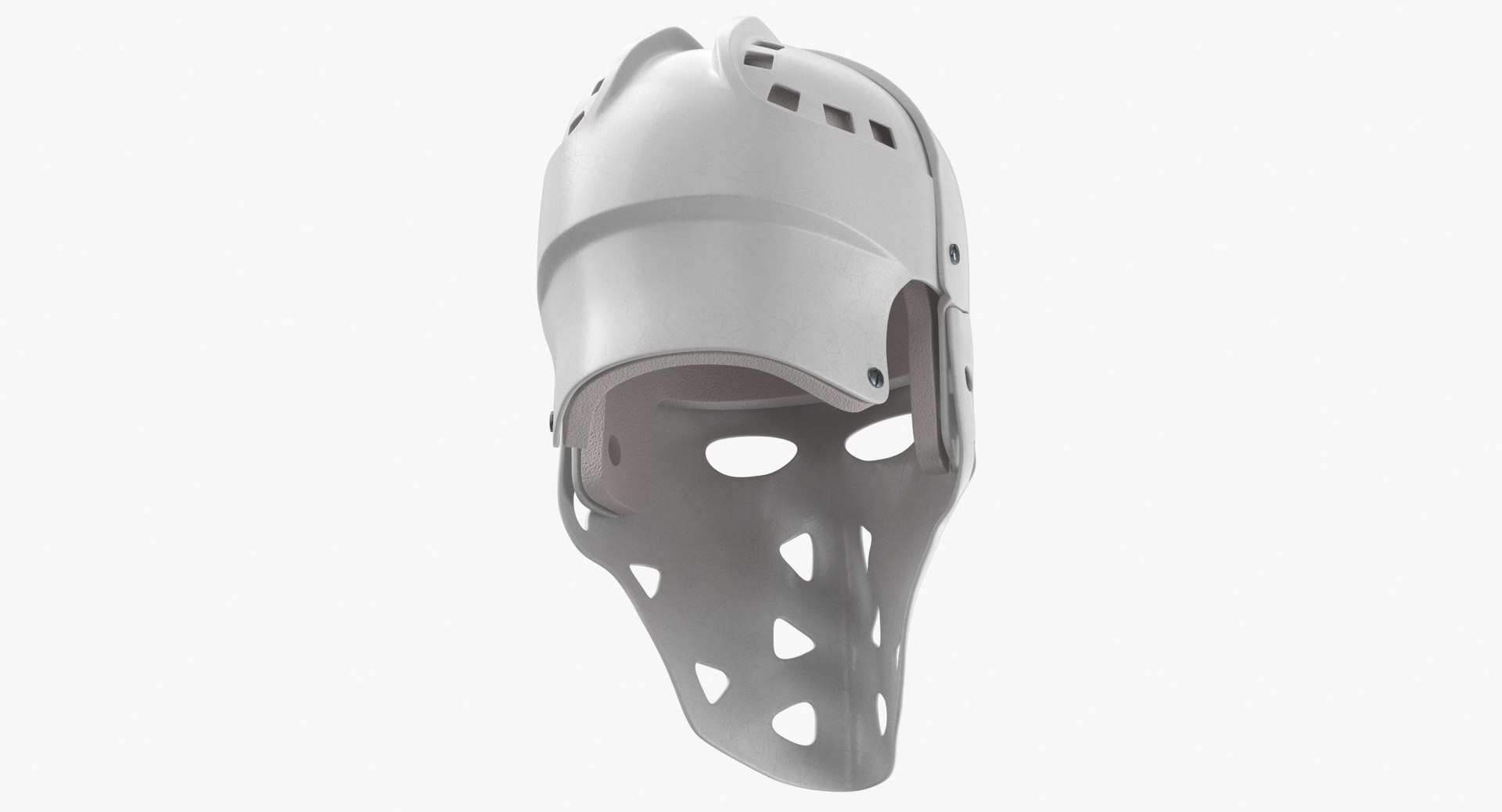 Mike liut goalie mask 3D - TurboSquid 1529469