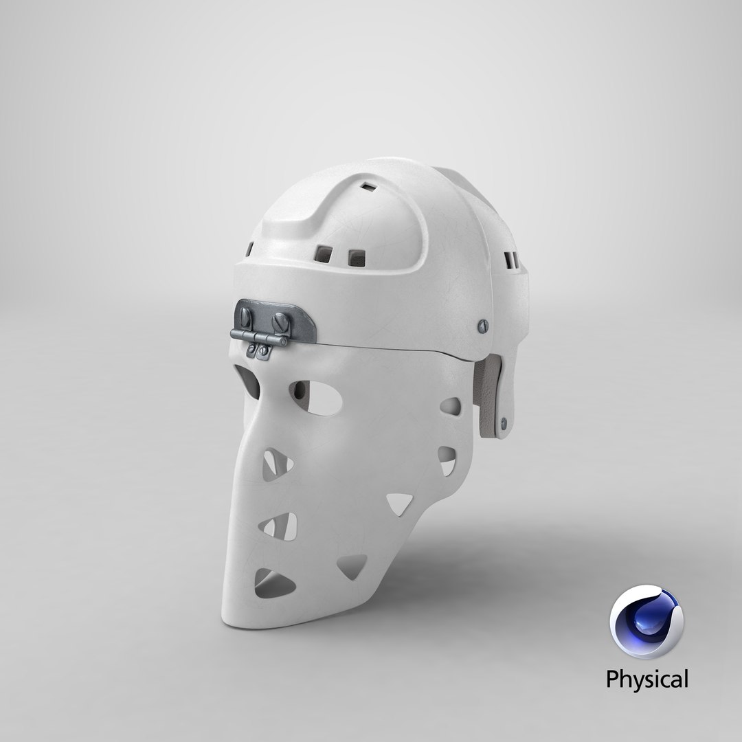 Mike liut goalie mask 3D - TurboSquid 1529469