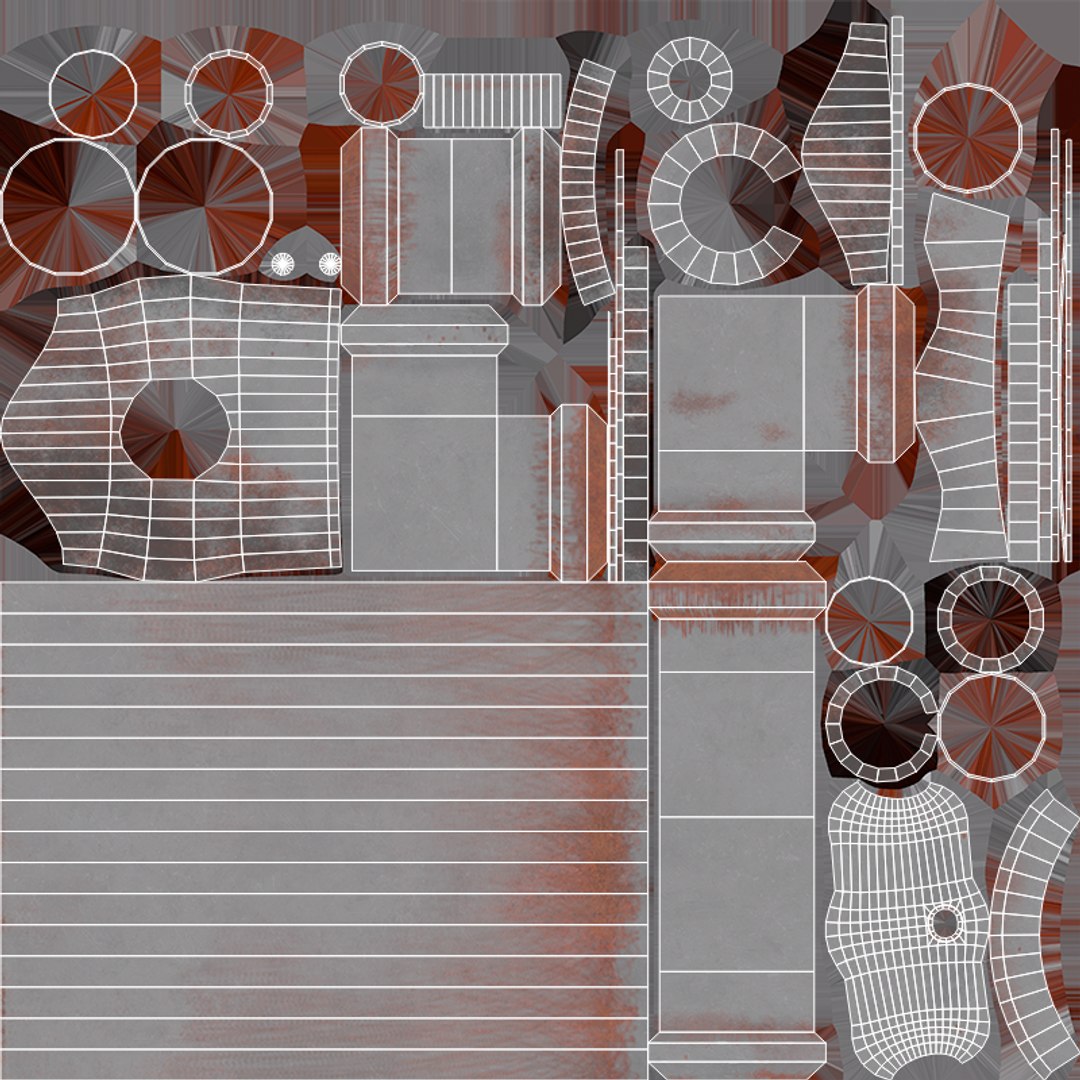 Old Rusty Faucet 3D Model - TurboSquid 1943223