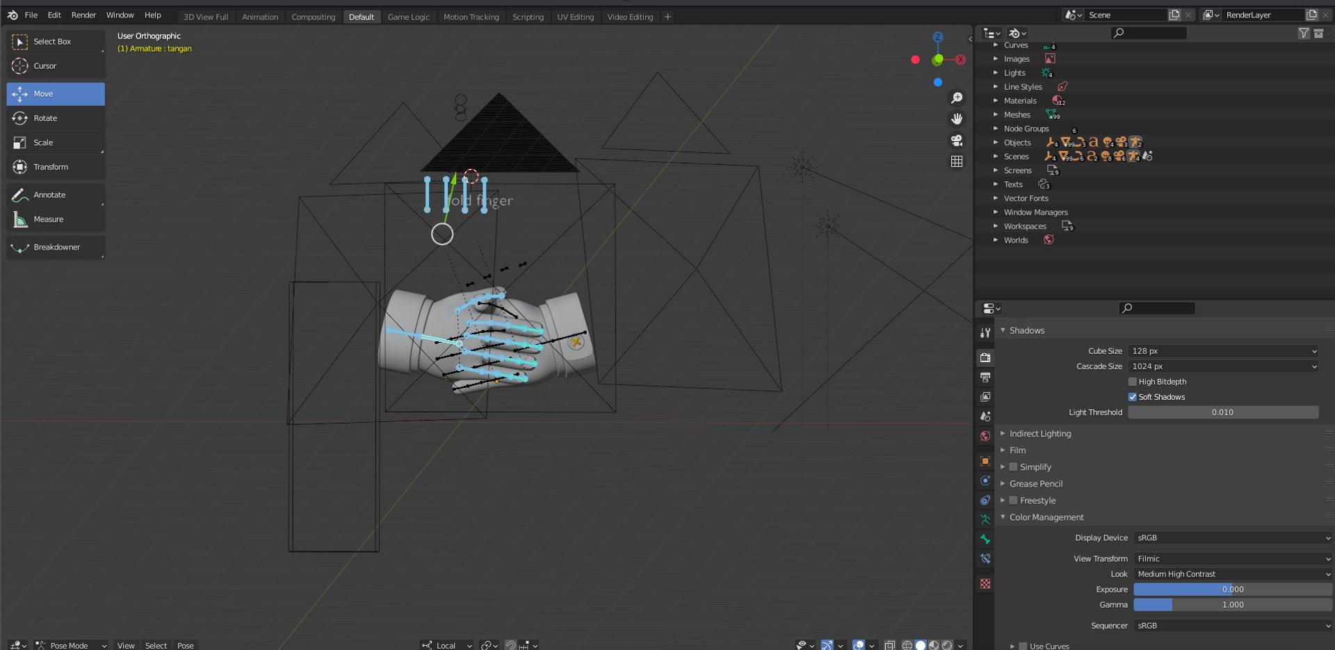 3D Hand Shake Model - TurboSquid 1972037