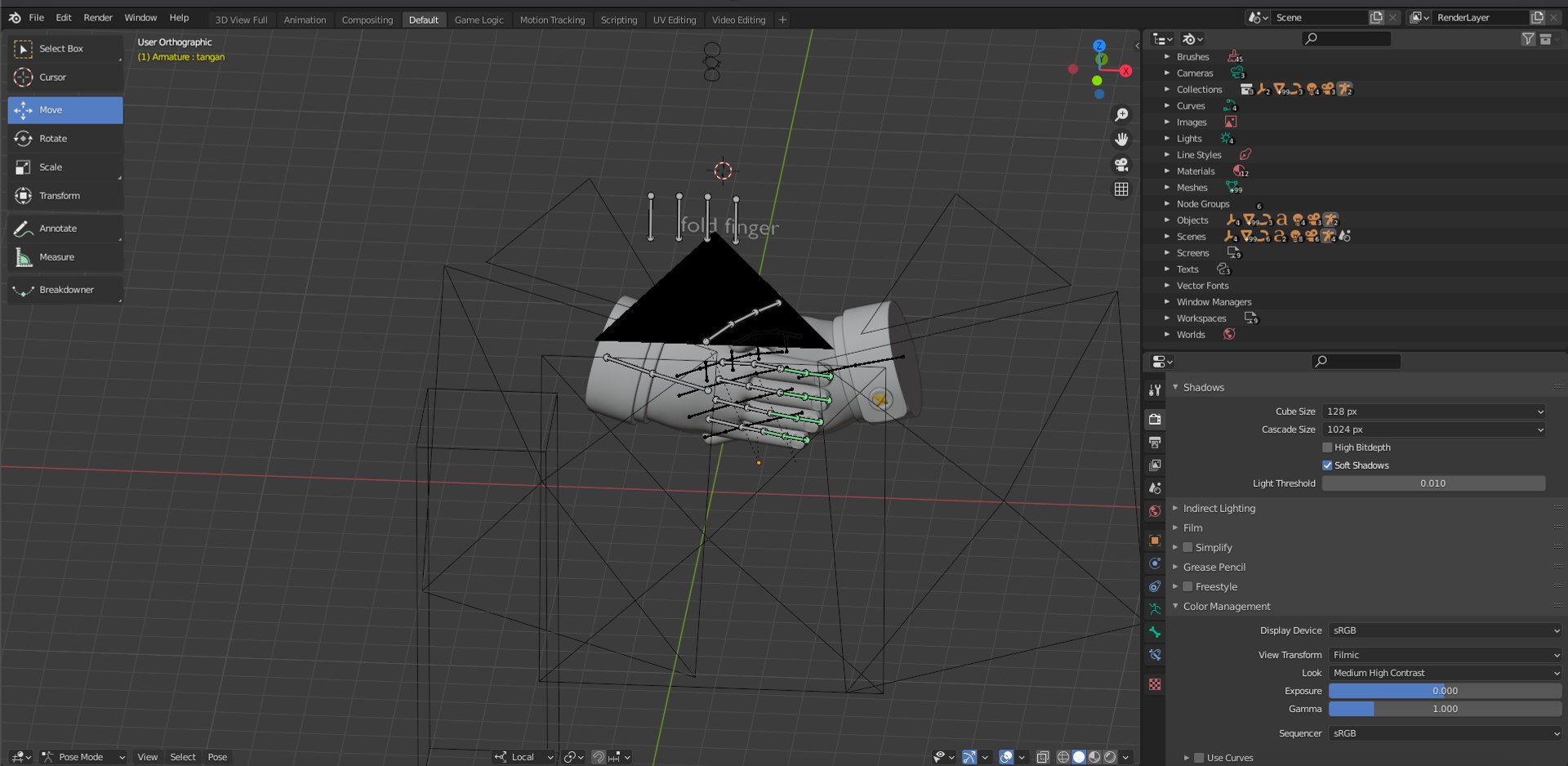 3D Hand Shake Model - TurboSquid 1972037