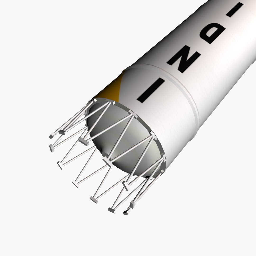3d Model Of India Intermediate Ballistic