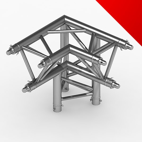 3ds max truss eurotruss parts