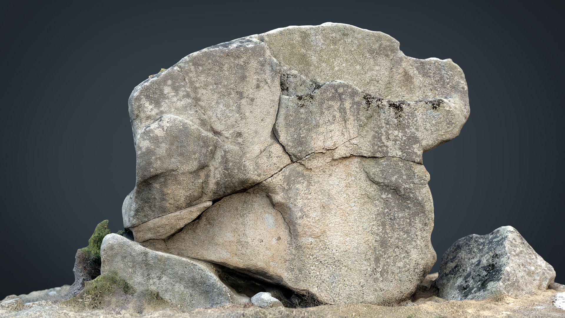 Realistic rock model - TurboSquid 1194952