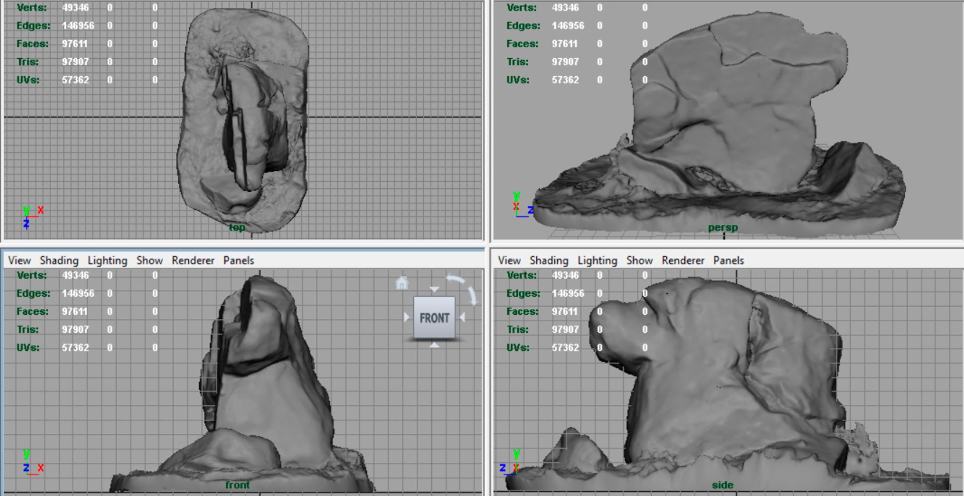 Realistic rock model - TurboSquid 1194952