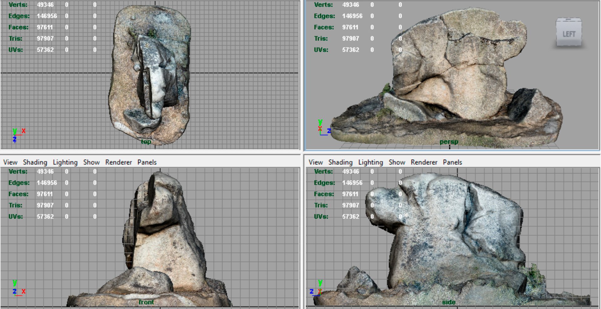 Realistic rock model - TurboSquid 1194952